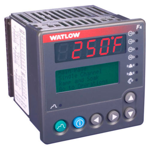 Temperature controller with LED display - F4 - Watlow Electric Manufacturing Company - multi ...