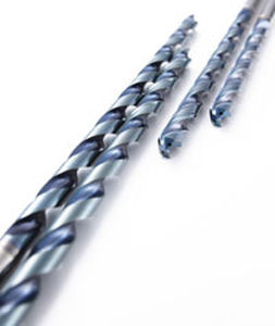 Deep hole drill bit - AQDEXOH series - NACHI America - solid / multi ...
