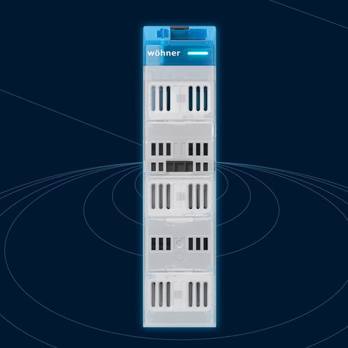 Power measuring module - CrossMT - Wöhner - temperature / voltage ...