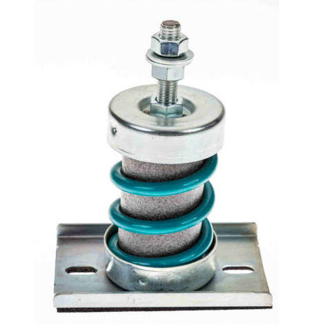 Spring damper anti-vibration mount - ELASTOPLOTS VR1 VR2 - CEF ...