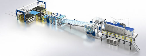 Single layer extrusion line - Breyer GmbH Maschinenfabrik - panel / for ...