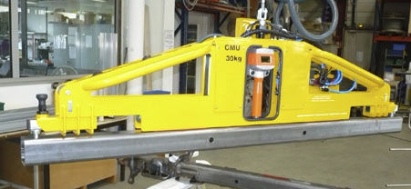 Pneumatic manipulator - X090 - SAPELEM - with lifting magnet / for ...