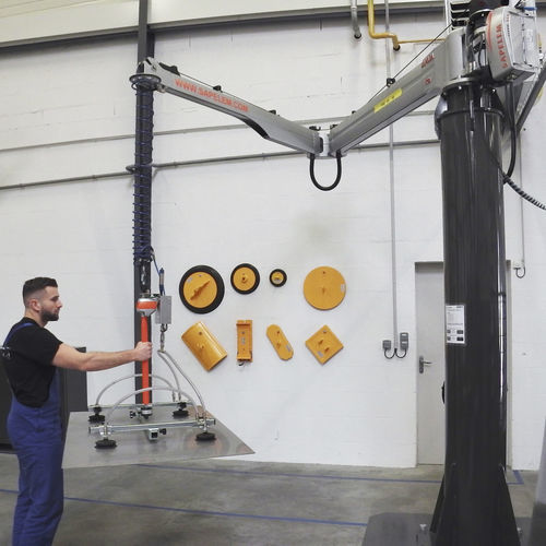 Electric manipulator - ZE'Solution - SAPELEM - with integrated hook ...