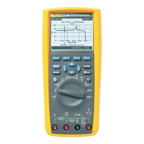 Digital multimeter - Fluke 289 - FLUKE - portable / 1000 V / 10 A