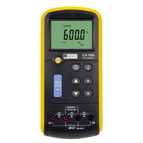 Temperature calibrator - CA 1623 - CHAUVIN ARNOUX - portable / digital / compact
