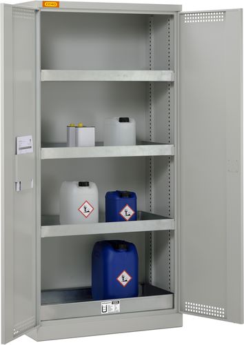Storage cabinet - CEMO - security / floor-mounted / shelf
