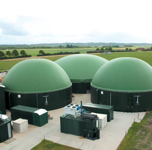 Biogas storage tank cover - AB Cover® - LABARONNE - CITAF - double membrane