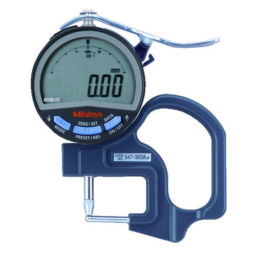 Tube thickness gauge - 547 series - MITUTOYO - portable / digital display / precision
