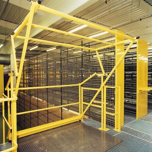 Security safety pivot gate - PROVOST - swing / retractable