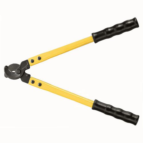 Manual cable cutter - E1 - CABLE EQUIPEMENTS - clamp / two-hand