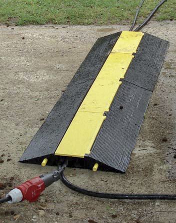 Floor-mounted cable protector - 601724 series - WATTELEZ