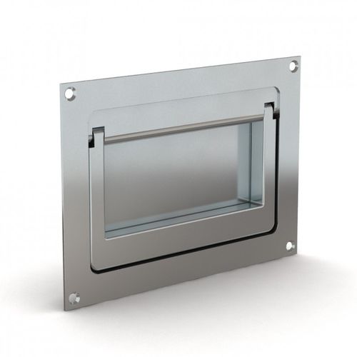 Flush handle - 19-7-3606 - PINET INDUSTRIE - folding / transport / steel