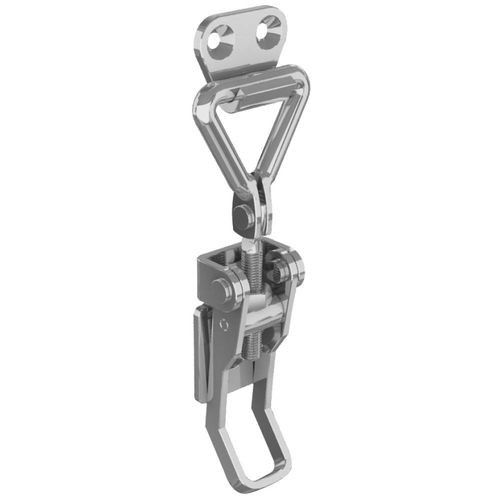 Zinc-coated steel draw latch - 16-7-4017 - PINET INDUSTRIE - adjustable