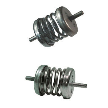 Cylindrical anti-vibration mount - NT2 - LESOL - steel / for machines ...