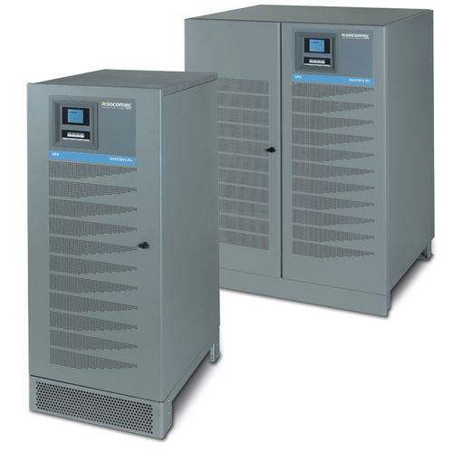 Parallel UPS - MASTERYS IP+ - SOCOMEC - three-phase / single-phase / VRLA