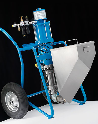 Grout pump - WIWA - electric / industrial