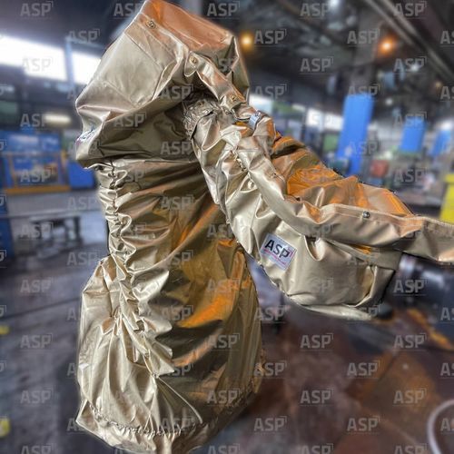 Forge robot protective cover - TIFFON GREEN - ASP - custom / fire ...