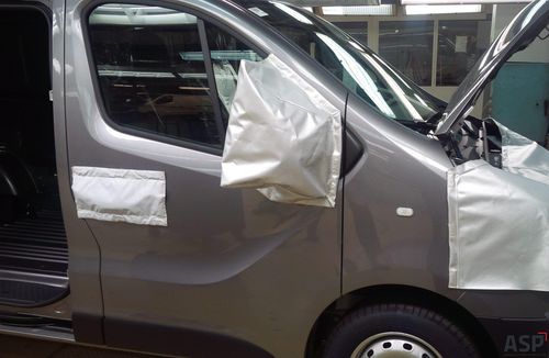 Car protective cover - ASP - industrial / R&D