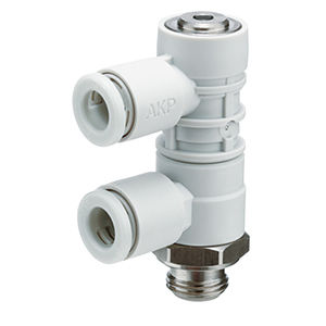 Piston check valve - AKP - SMC - safety / stainless steel / compact