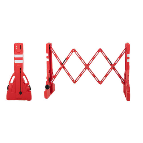 Security barrier - BAREXT22 - PENTA ESP - portable / foldable / plastic