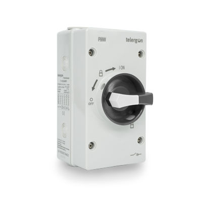DC disconnect switch - F1 series - Telergon - enclosed / modular / compact