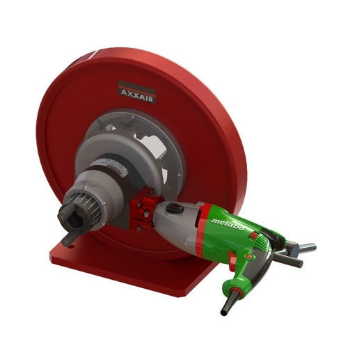 Portable tube squaring machine - DC115-BMx - AXXAIR - electric