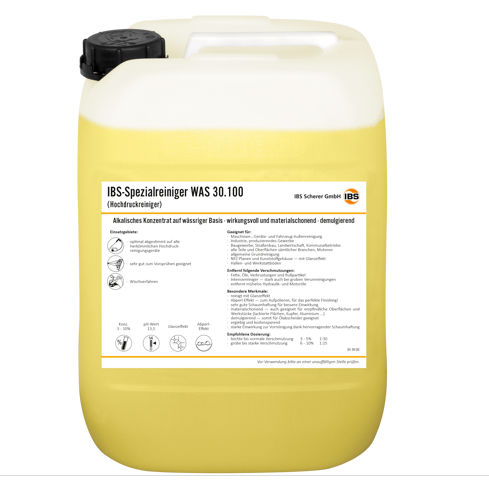 Water-based detergent - WAS 30.100 - IBS Scherer - cleaning / high ...