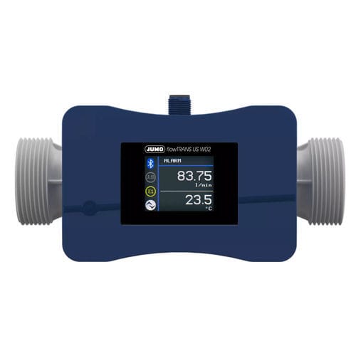 Ultrasonic flowmeter - US W02 - JUMO GmbH & Co. KG - volume / Bluetooth ...