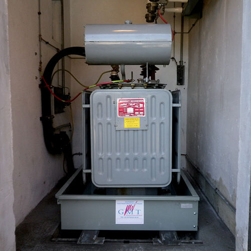 Transformer containment bund - BR ECODESIGN - GMT - steel / rigid / mobile