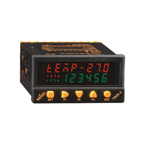 Panel-mount PLC - TWIX-3 - SELEC Controls Pvt. Ltd. - digital outputs ...