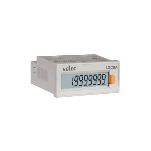 Binary totalizer counter - LXC900A-V - SELEC Controls Pvt. Ltd. - digital / electronic / panel-mount