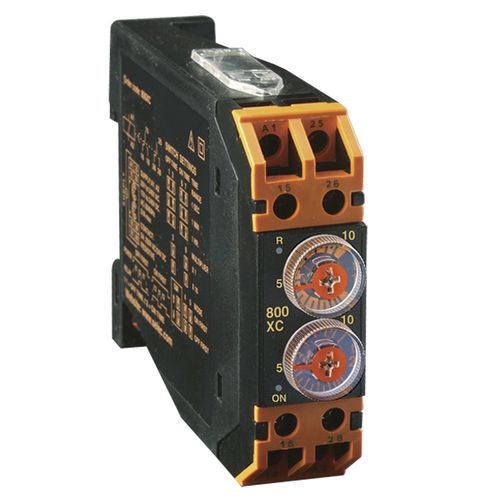Analog timer - 800XC - SELEC Controls Pvt. Ltd. - DIN rail