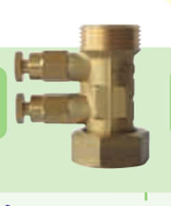 Ball non-return valve - EA series - SOCLA - for potable water / brass