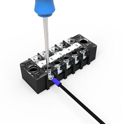 Screw connection terminal block - TB1-15A - Elinker Electric - plastic