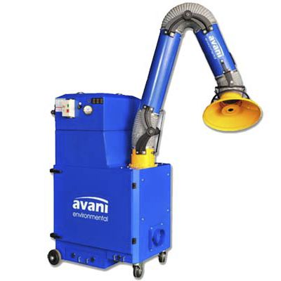 Mobile fume extractor - SPC-2000 - Avani Environmental - welding ...