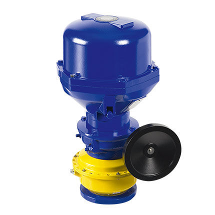 Electromechanical valve actuator - FQ series - Bernard Controls - quarter-turn / IP67 / modulating