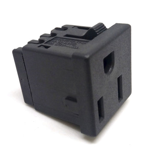 Panel-mounted electrical socket - ENO-0515-11-9-X - Elcom - built-in