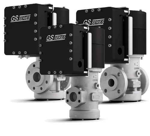 Plug valve - GS series - AWF - electrically-operated / regulating / dosing