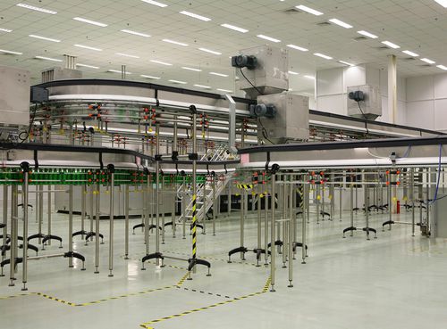 Air conveyor - SIDEL - overhead / curved / straight