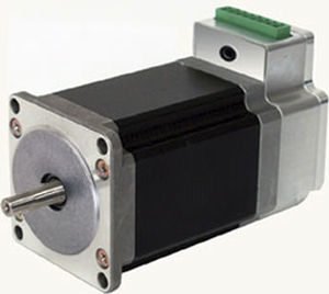 Stepper motor - AMCI - DC / 24 V / with integrated driver and coder