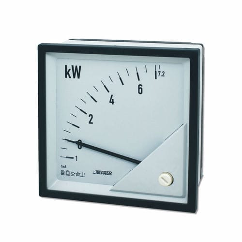 Active power wattmeter - F72W series - FRER - analog / single-phase ...