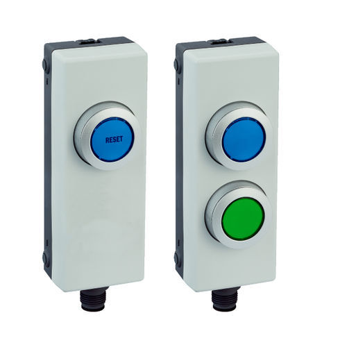 IP65 push-button switch - ER12 series - SICK - illuminated / dual / reset
