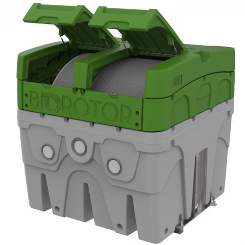 Biological sewage treatment plant - BIOROTOR - BIOROCK - compact ...