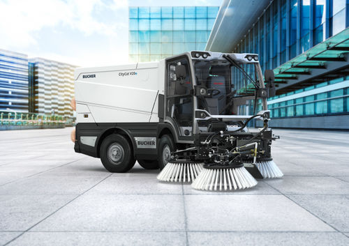 Vehicle-mount suction sweeper - CityCat VS20e - Bucher Municipal AG ...