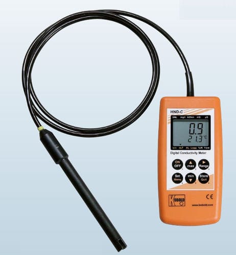 Portable conductivity meter - HND-C series - KOBOLD INSTRUMENTATION