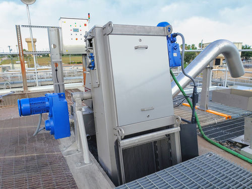 Bar screen - EKOTON Industrial GROUP - for wastewater treatment ...