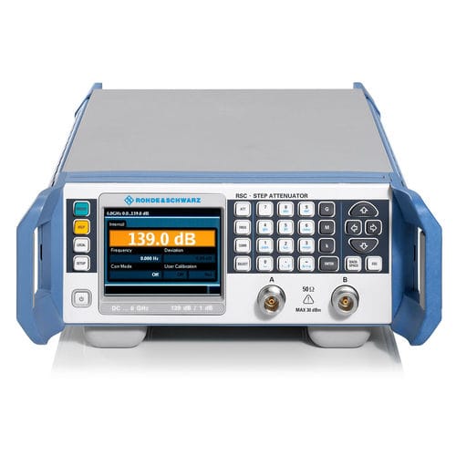 Digital step attenuator - R&S®RSC series - Rohde Schwarz - variable / RF