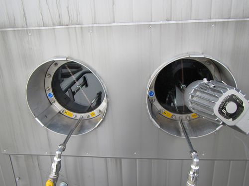 Inspection window - IW series - ennox biogas technology GmbH