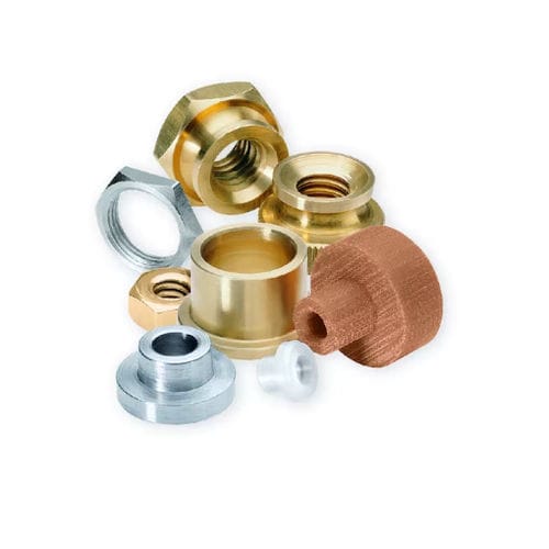 Finishing bushing - HELICAL - threaded / flange / copper