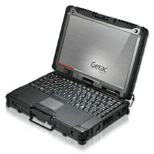 Windows 7 laptop computer - Getac RNB-V200 - BELTRONIC - IP65 / MIL-STD ...